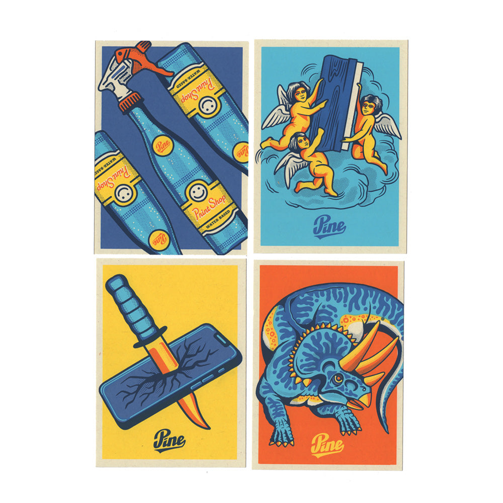 Creativity is Our Currency - Mini-print set – Pine Printshop
